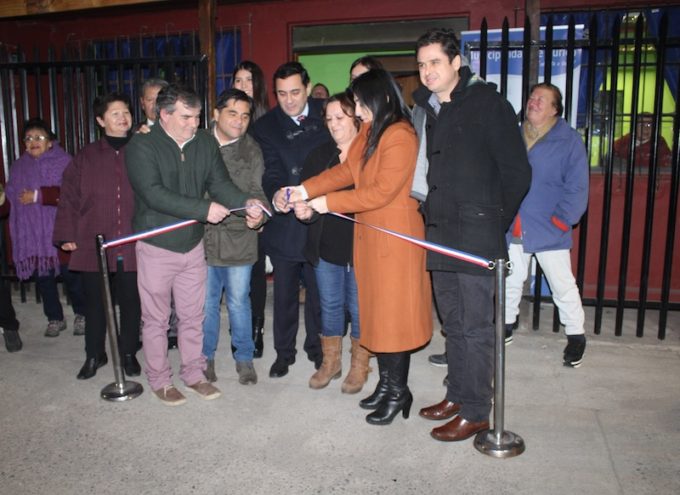 Se inaugura remodelación de sede vecinal de población Curicó – Atentos