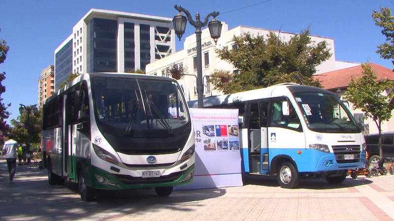 Talca: Gobierno renueva 68 microbuses con dinero del Transantiago - Atentos
